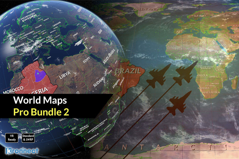 World Maps Pro Bundle 2 – Kronnect Store