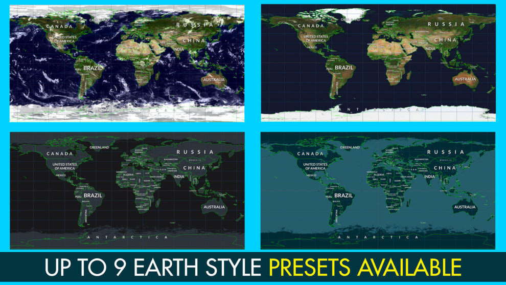 World Map 2D Edition 2 – Kronnect Store