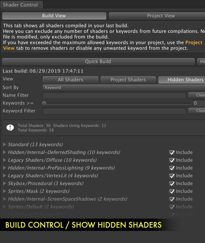 Shader Control – Kronnect Store