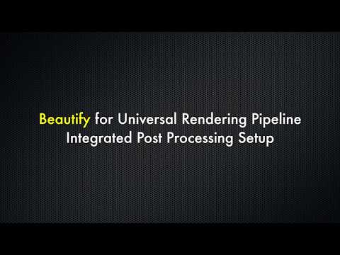 Beautify 3 - Advanced Post Processing – Kronnect Store